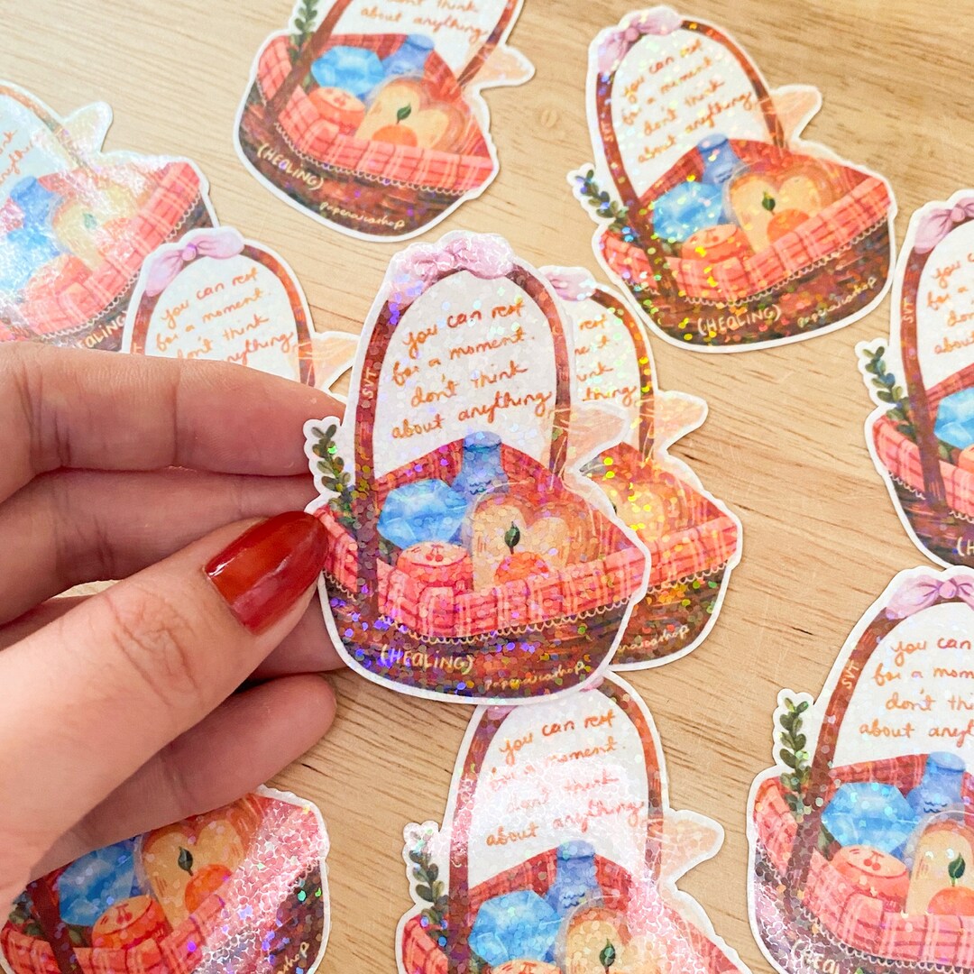 SVT Healing Vinyl Stickers, Seventeen Songs, SVT Songs, FVS043 ...