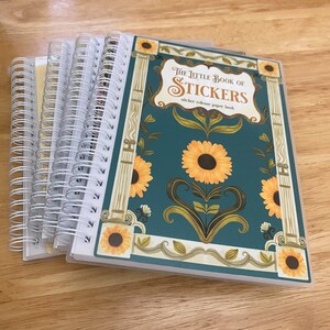 Little Sticker Book, Sticker Book, Reusable Book, Sticker Release Paper ...