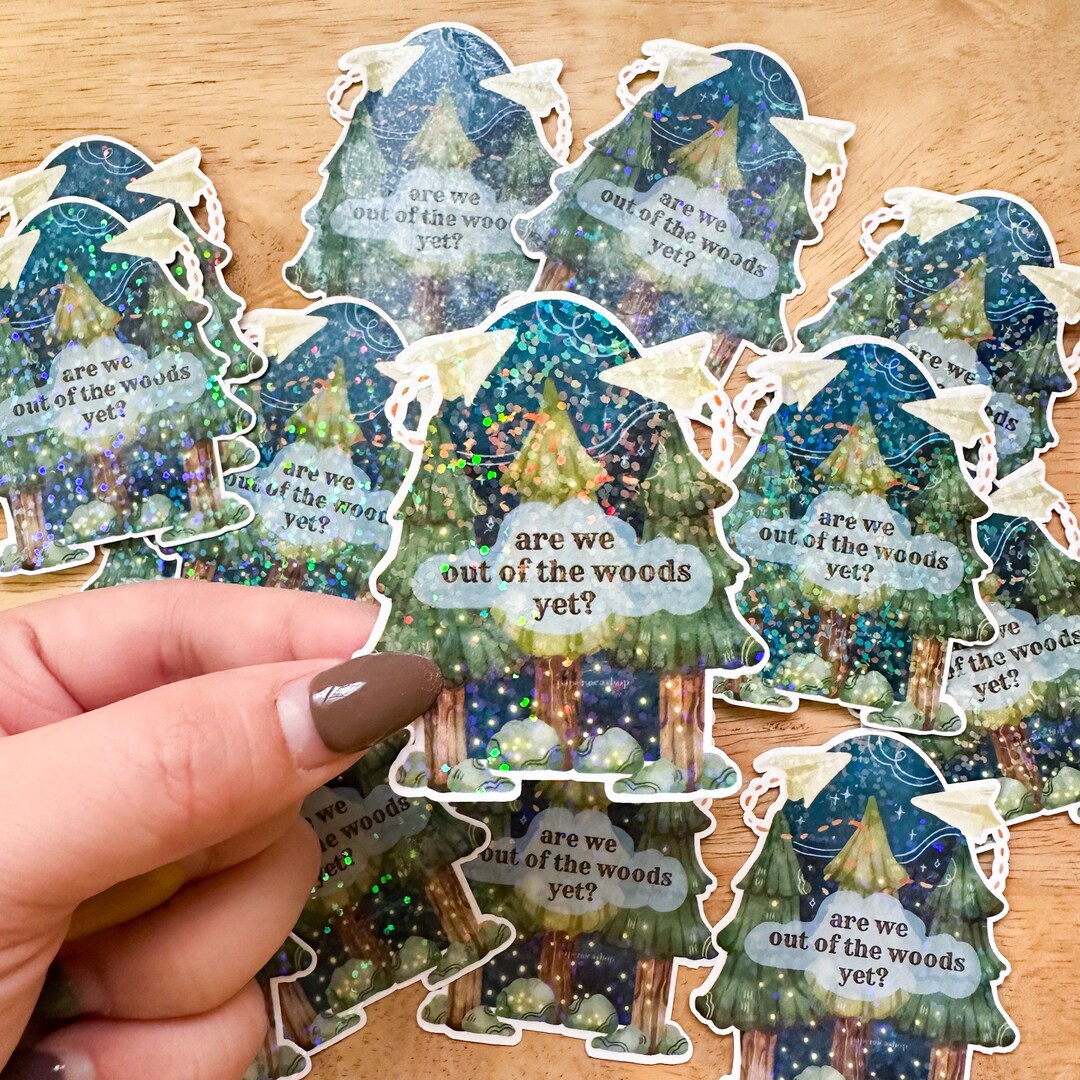 TS Out of the Woods Vinyl Stickers, TS Stickers, 1989 Stickers ...