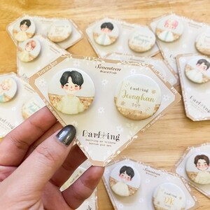 Seventeen Darling Pins, SVT Pins, Seventeen Stickers, Seventeen Button ...