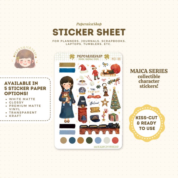 Polar Express Stickers - Etsy