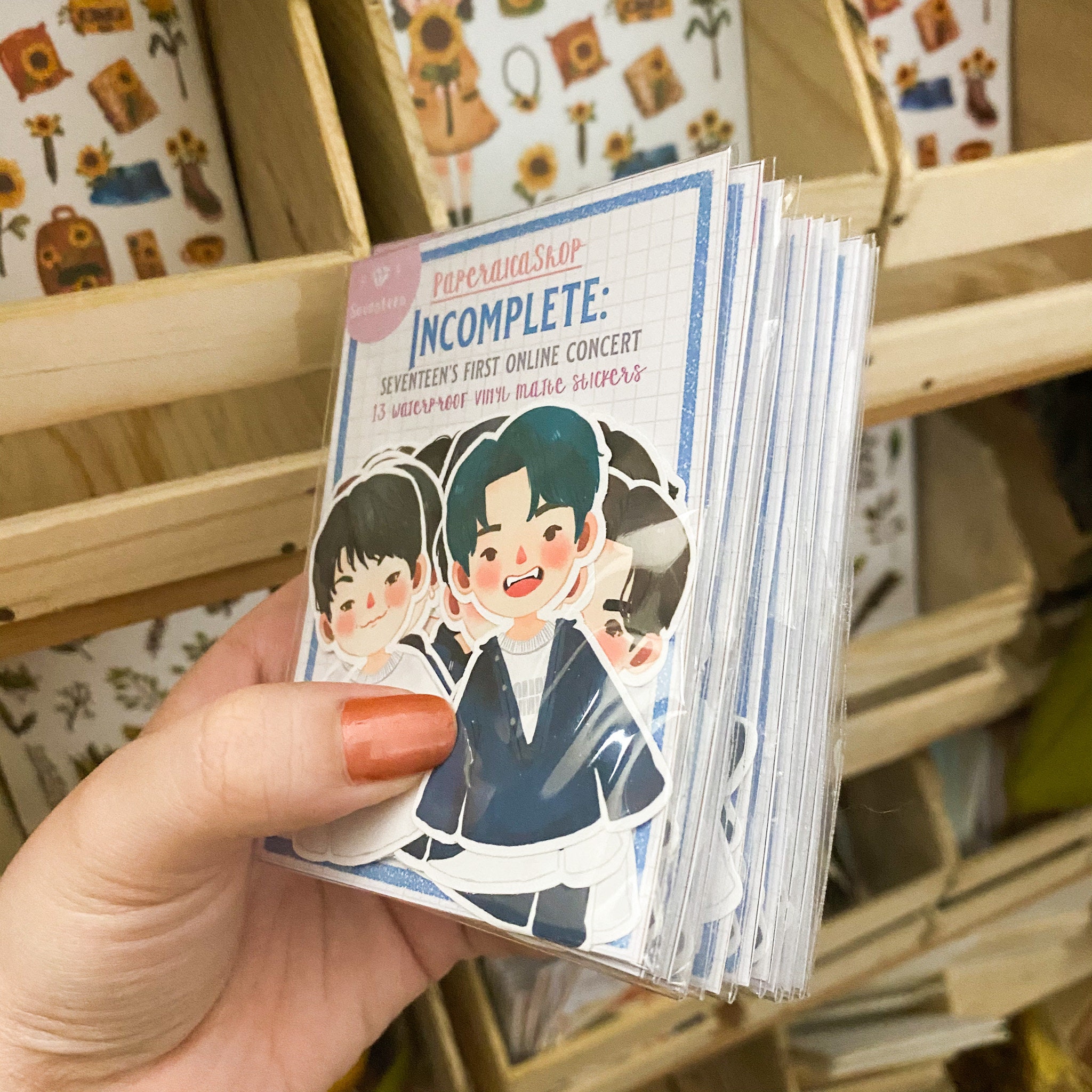 Seventeen Sticker Pack INCOMPLETE Sticker Pack KPOP | Etsy