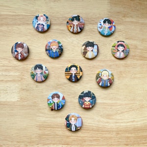 SVT Seventeenth Heaven Button Pins, Seventeenth Heaven Button Pins ...
