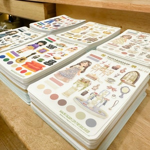 Kidcore Aesthetic Sticker Sheet | Nostalgia Stickers, 90s Kid Sticker ...