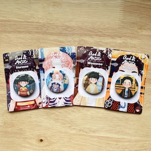 SVT Seventeenth Heaven Button Pins, Seventeenth Heaven Button Pins ...