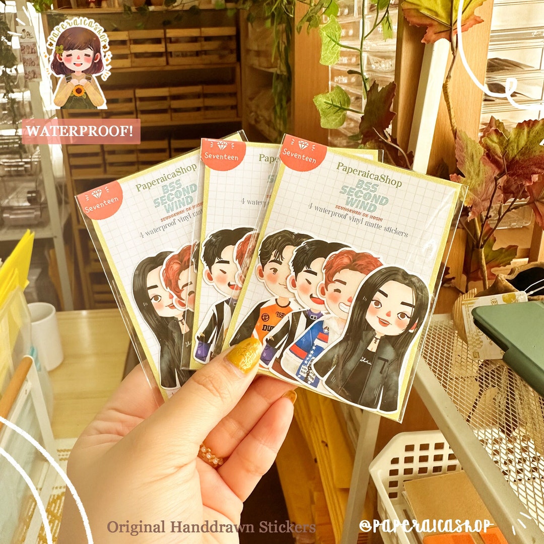 SVT BSS Sticker Pack, Hoshi Stickers, DK Sticker, Seungkwan, Youngji ...