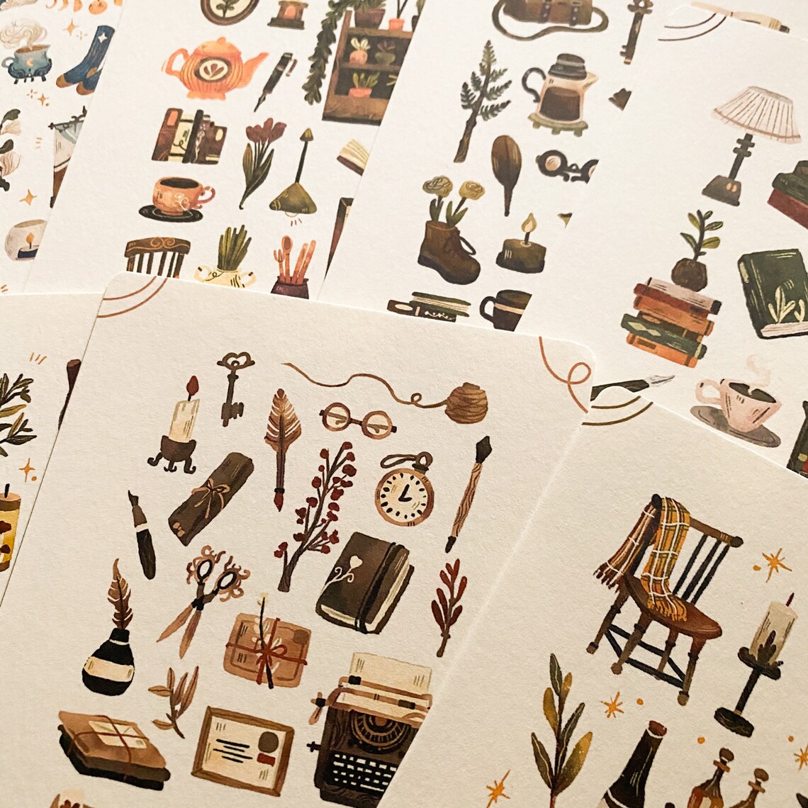 Daily Aesthetic Postcards A6 Postcard 4 x 6 Artprint | Etsy