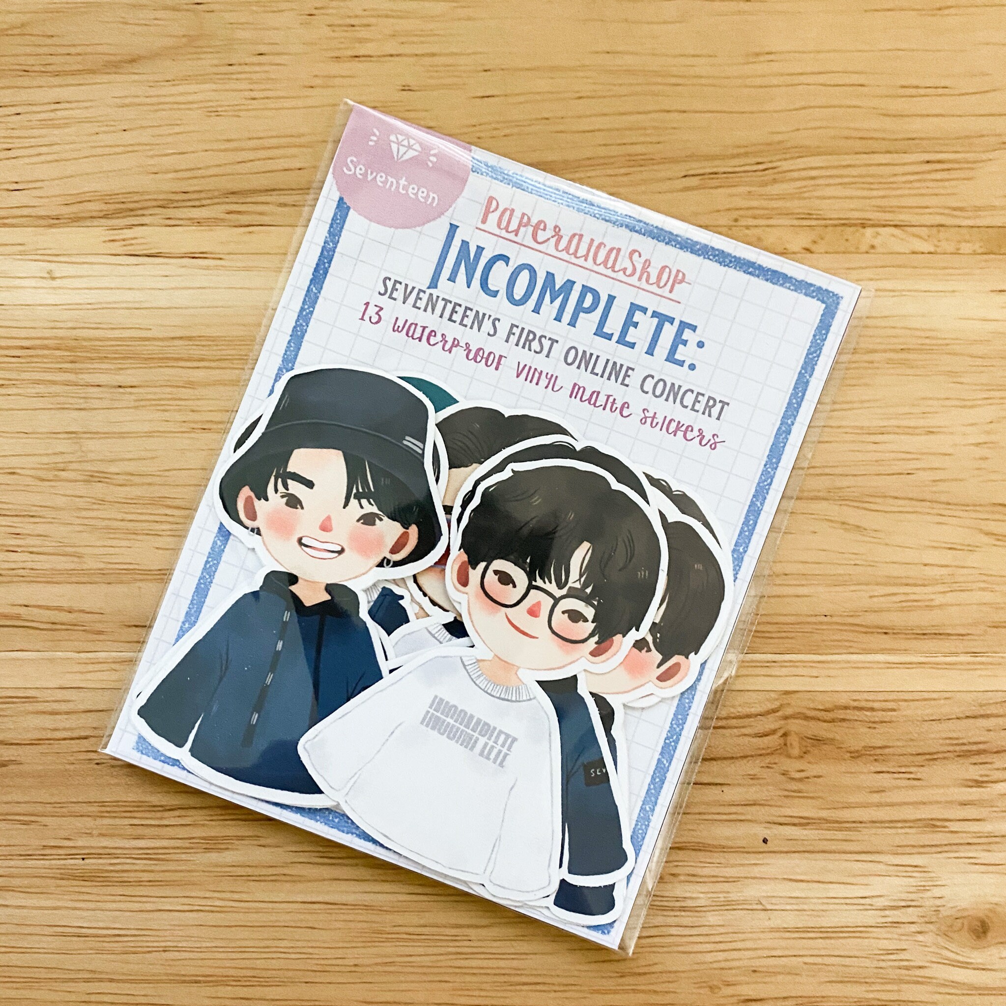 Seventeen Sticker Pack INCOMPLETE Sticker Pack KPOP | Etsy