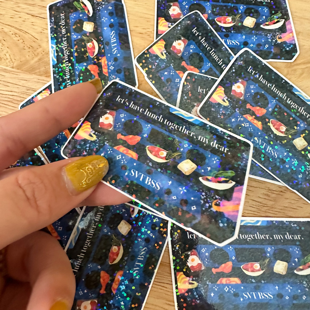 BSS Lunch Sticker, Second Wind Vinyl Stickers, SVT Sticker, Booseoksoon ...