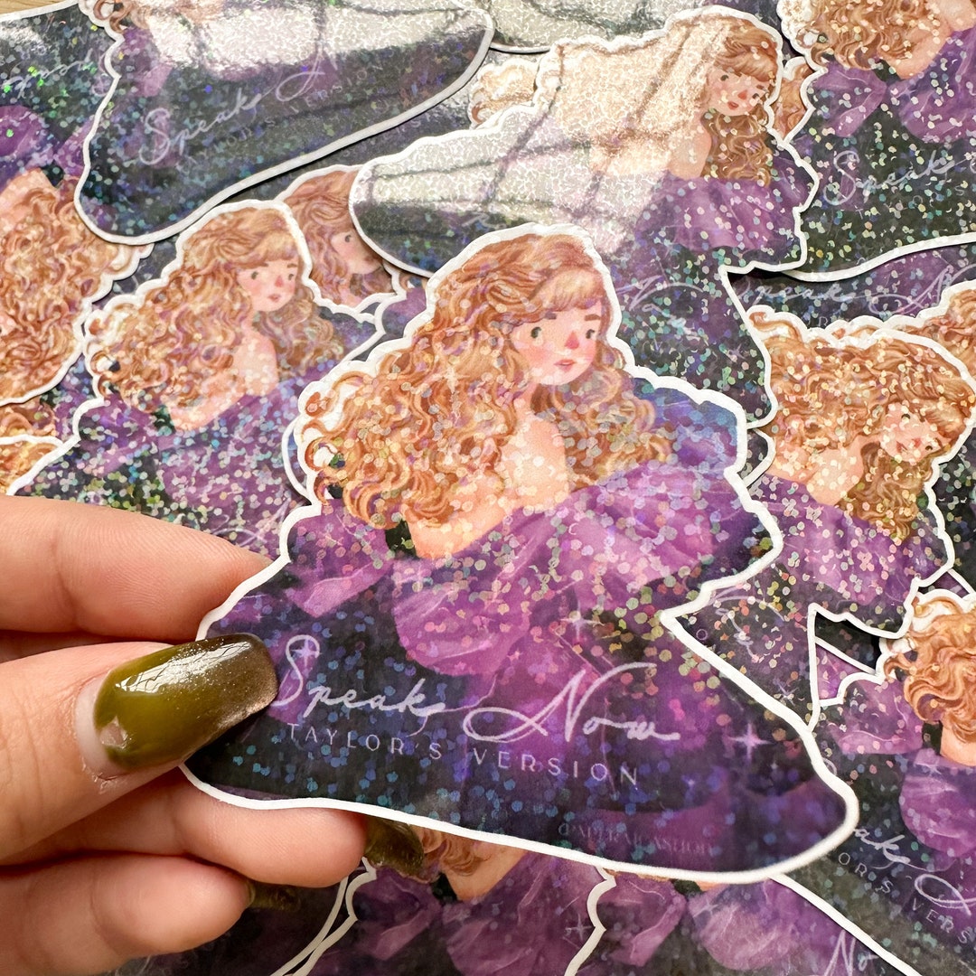 TS Speak Now Vinyl Stickers TS Vinyl Stickers Speak Now - Etsy