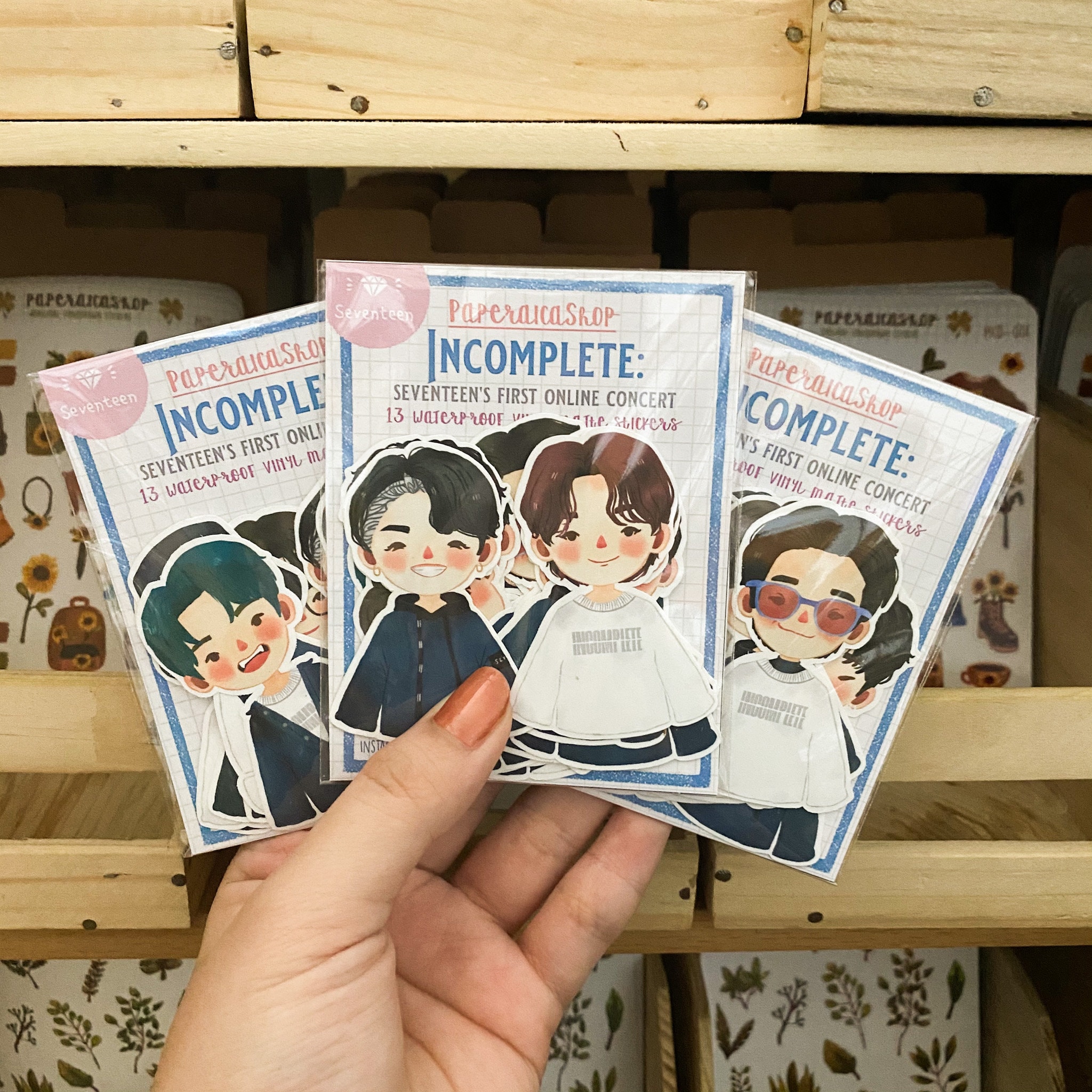 Seventeen Sticker Pack INCOMPLETE Sticker Pack KPOP | Etsy