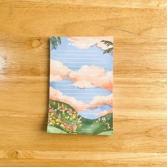 Seventeen Notepad 4 X 6 Memopad Planner Pad Seventeen Kpop - Etsy