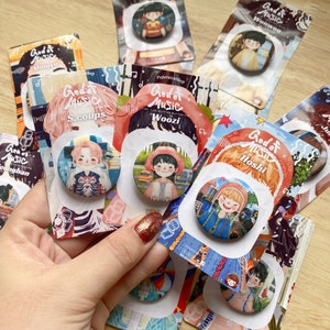 SVT Seventeenth Heaven Button Pins, Seventeenth Heaven Button Pins ...