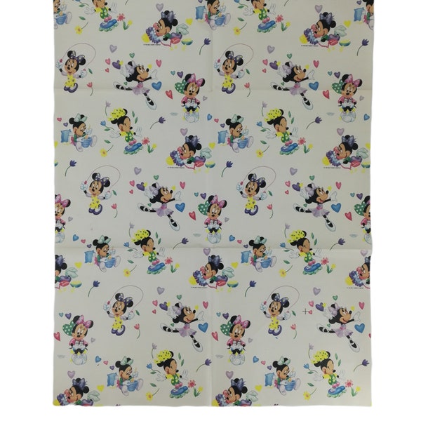 Minnie Mouse Birthday Wrapping Paper - Etsy