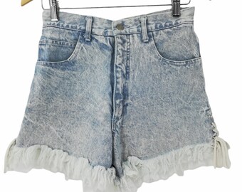 Side Lace up Shorts - Etsy