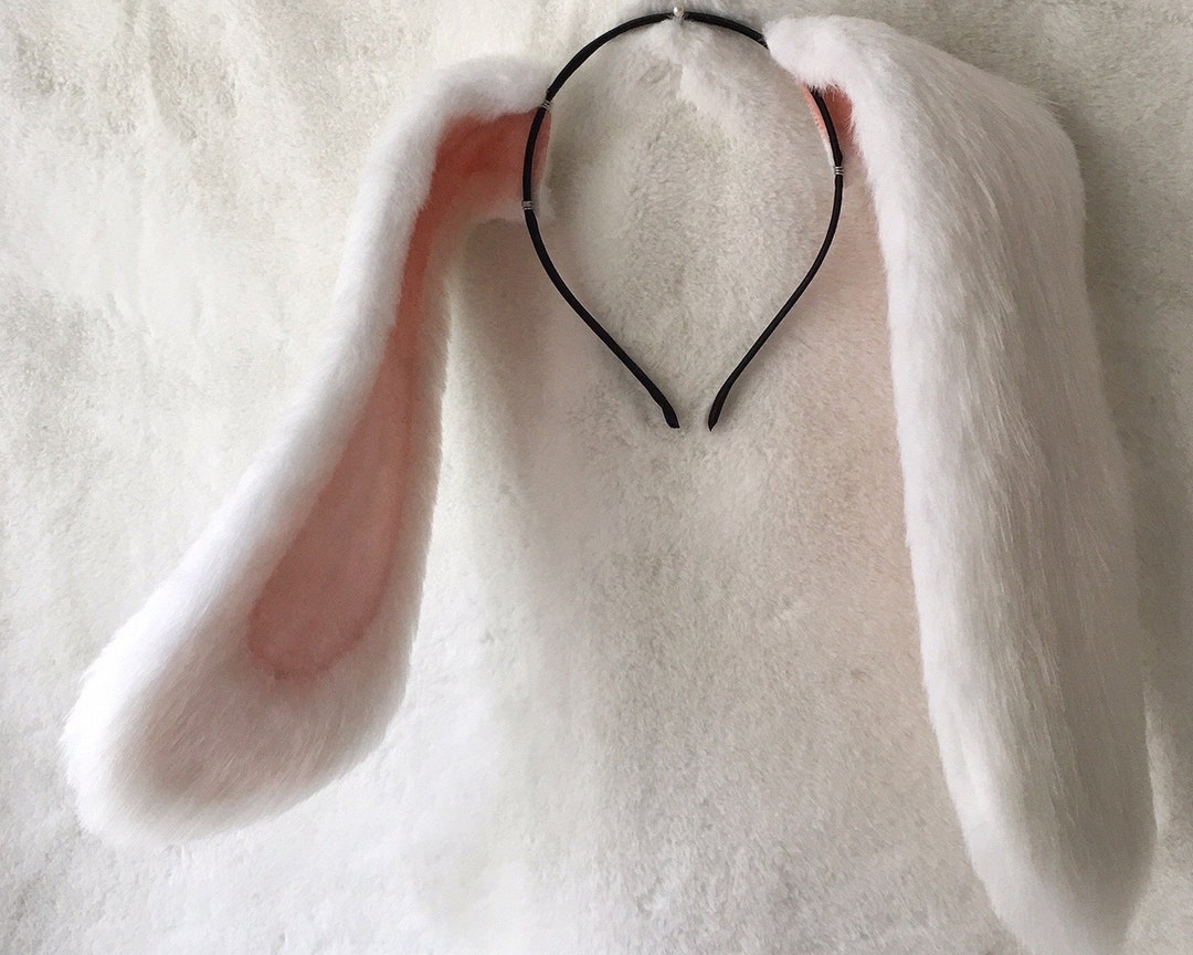 Realistic Oversized Rabbit Ears-halloween-lolita-party Ear-floppy Bunny ...