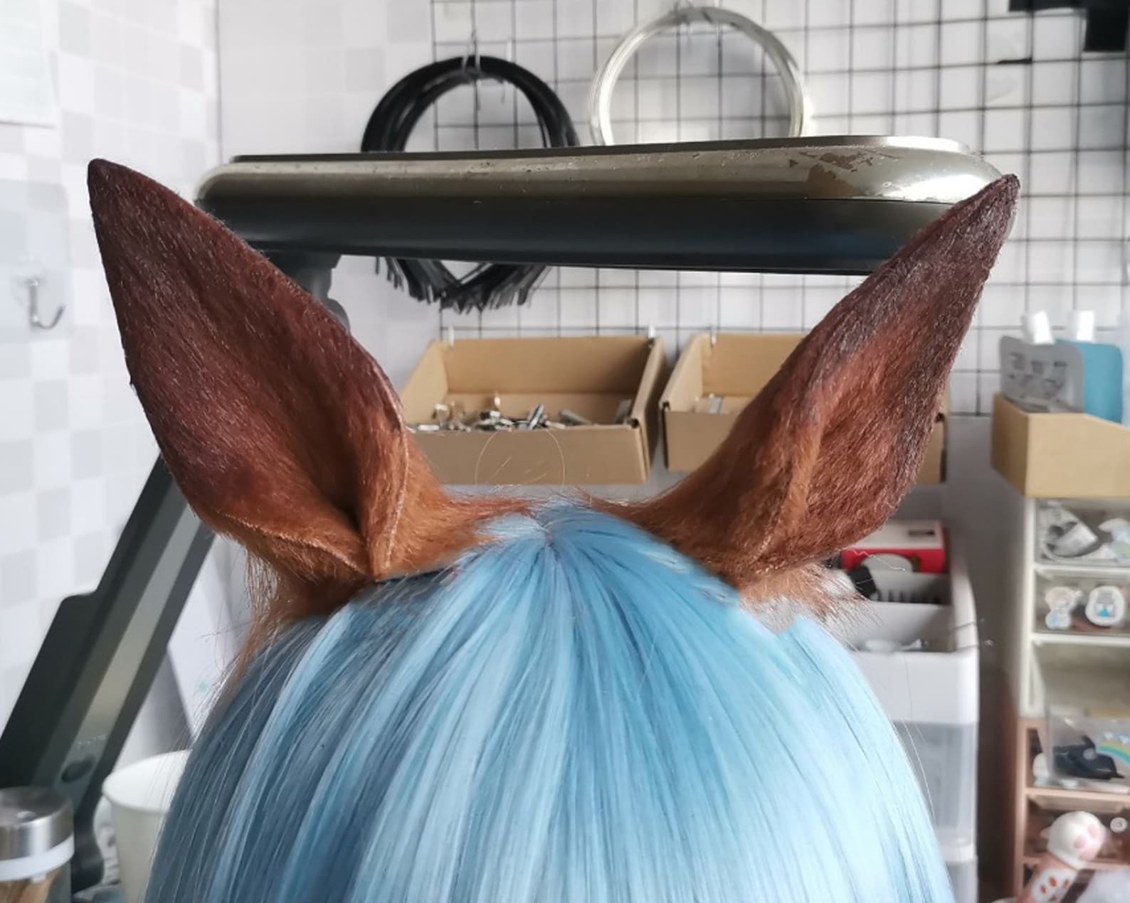 Horse's Ear-christmas-brown Horse Ears Headband-artificial - Etsy