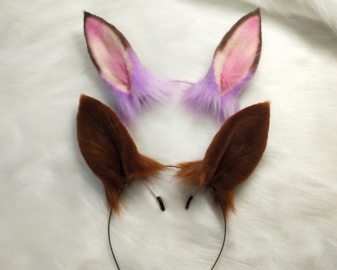 Horse's Ear-christmas-brown Horse Ears Headband-artificial Ears ...