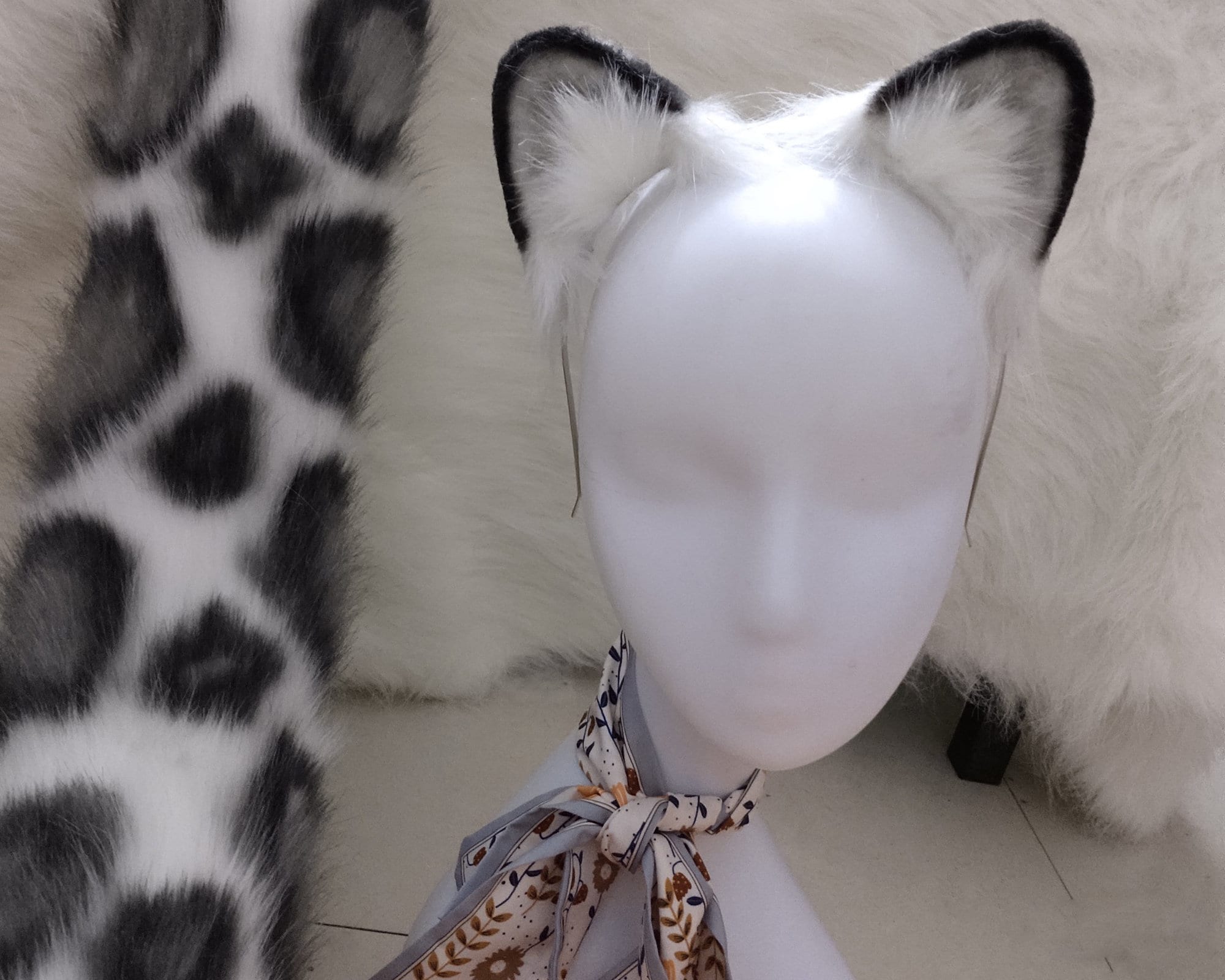 Leopard Ears Tail-cosplay-beast Ears-handmade Lion Ears - Etsy