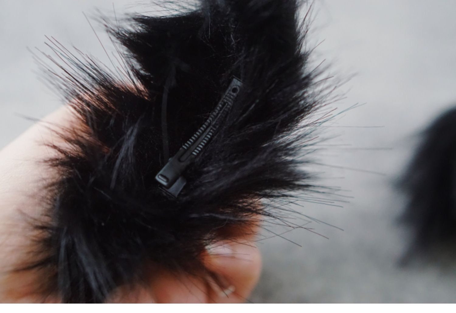 Kitten Black Ears-cosplay Cat Ear Cat Hairclip Earscosplay - Etsy