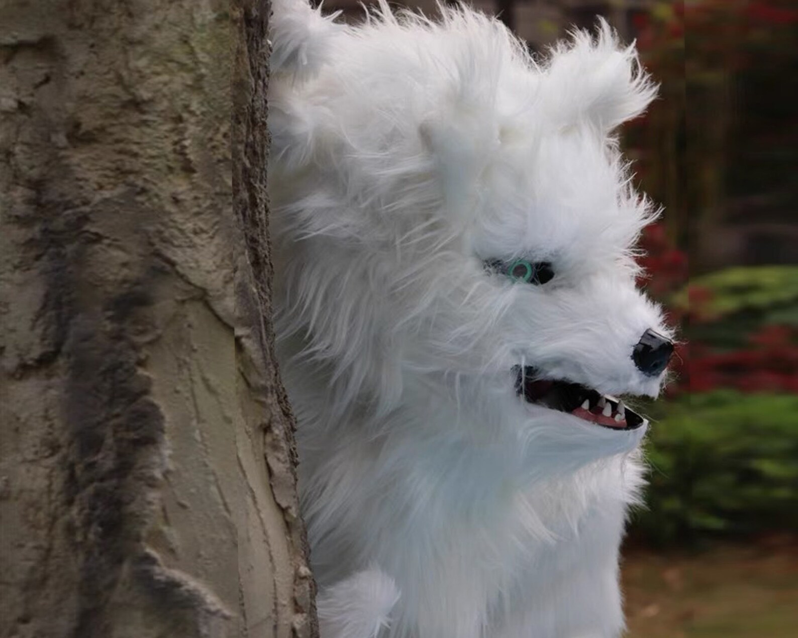 Cosplay White Wolf Fursuit-anime Cosplay-petplay-furry Fursuit-wolf ...