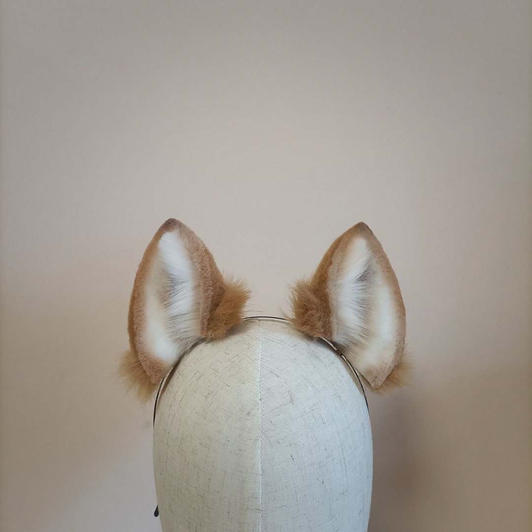 Shiba Inu Dog Ears-husky Ears-fluffy Fur Ears-wolf Ears-alloween-lolita ...