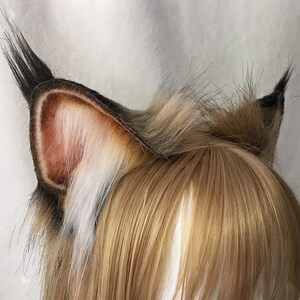Brown Bobcats Ears-realistic Animal Ears-beast Ears Headband-halloween ...