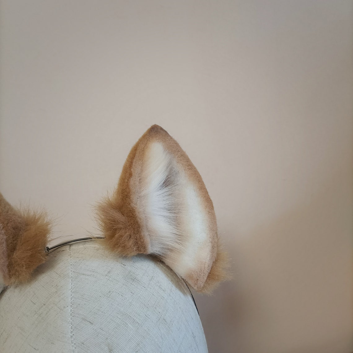 Shiba Inu Dog Ears-husky Ears-fluffy Fur Ears-wolf - Etsy