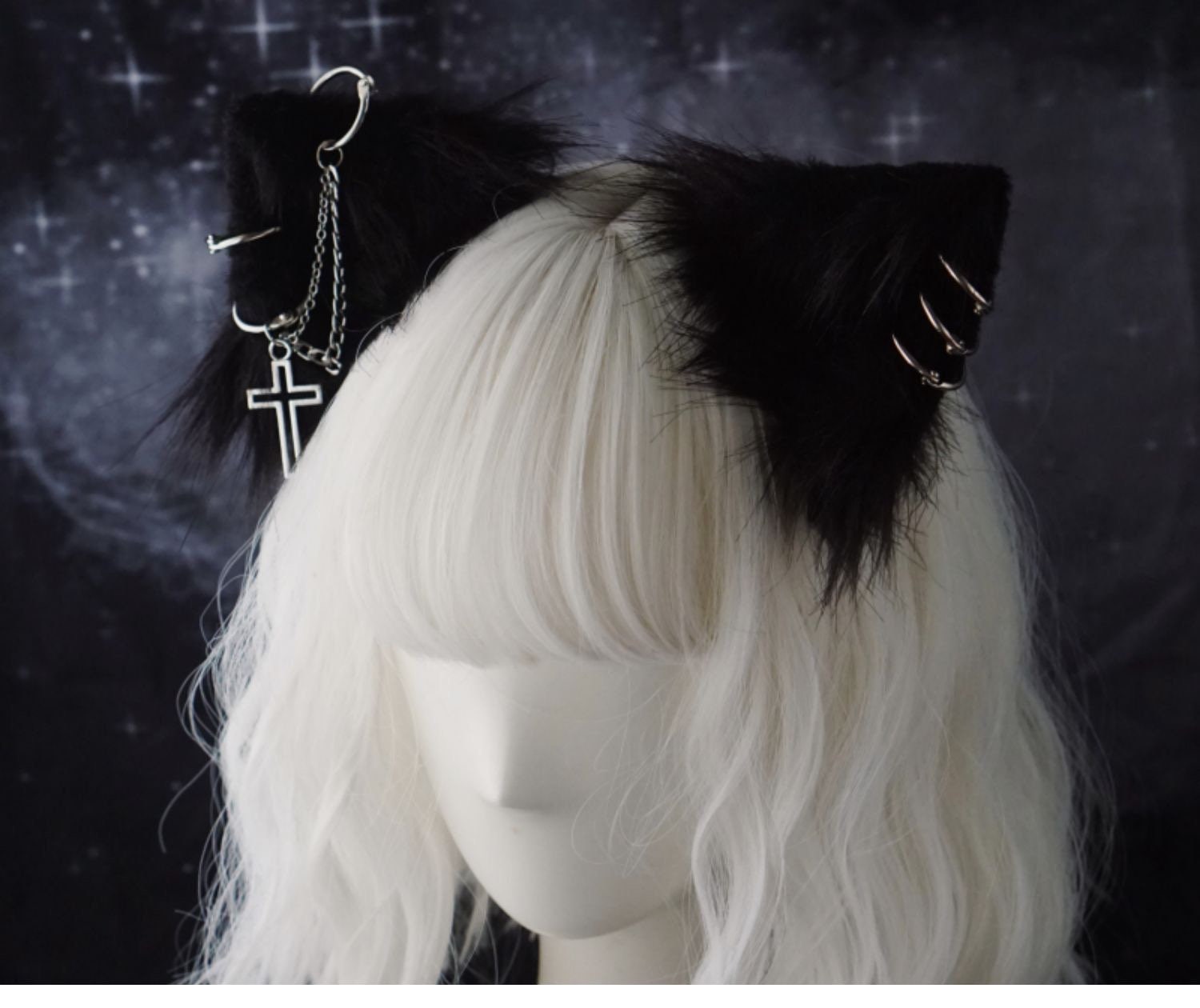 Kitten Black Ears-cosplay Cat Ear Cat Hairclip Earscosplay - Etsy