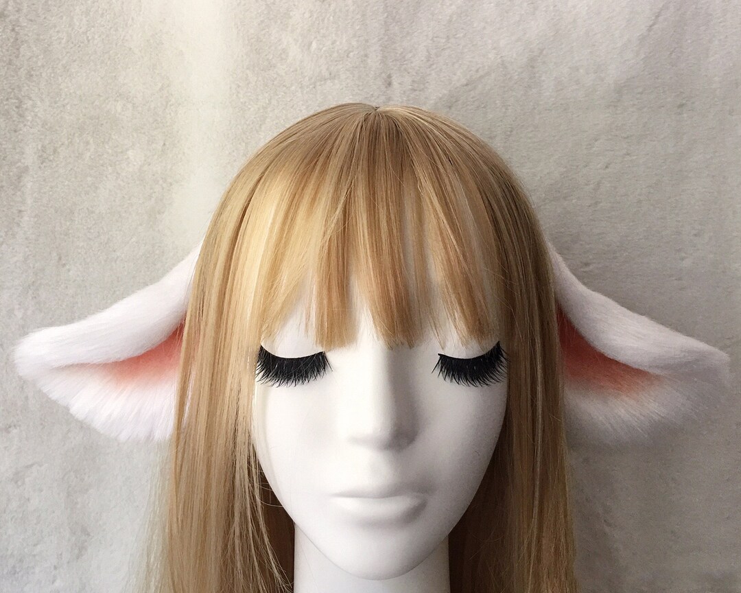 White Sheep Ears-lamb Ears-cosplay Sheep Ears-vampire Ears-lolita Ears ...