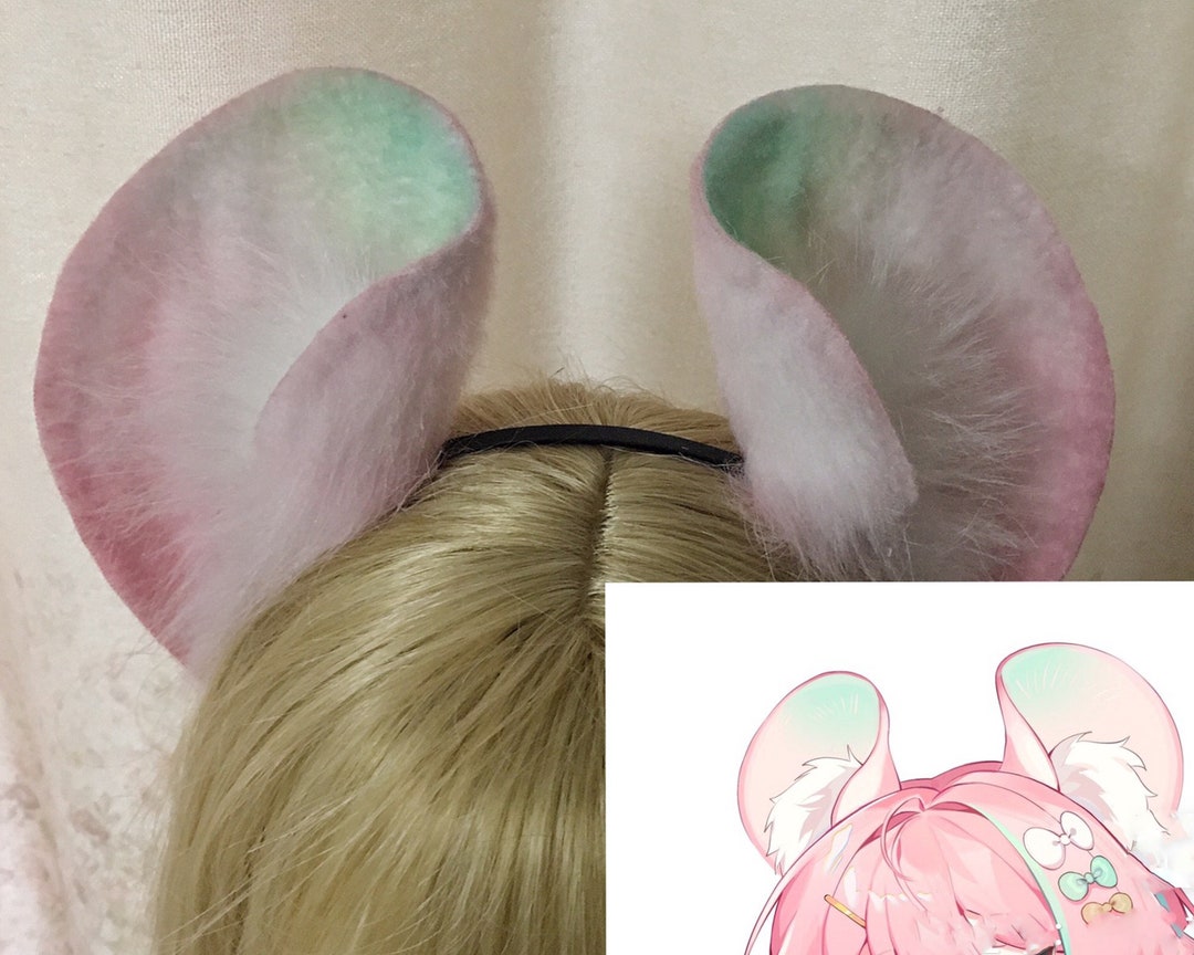 Colorful Mouse Ears Headband-cosplay Mouse Ear-round Ear-cosplay Ear ...