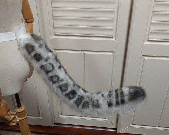 Snow Leopard Tail Costume