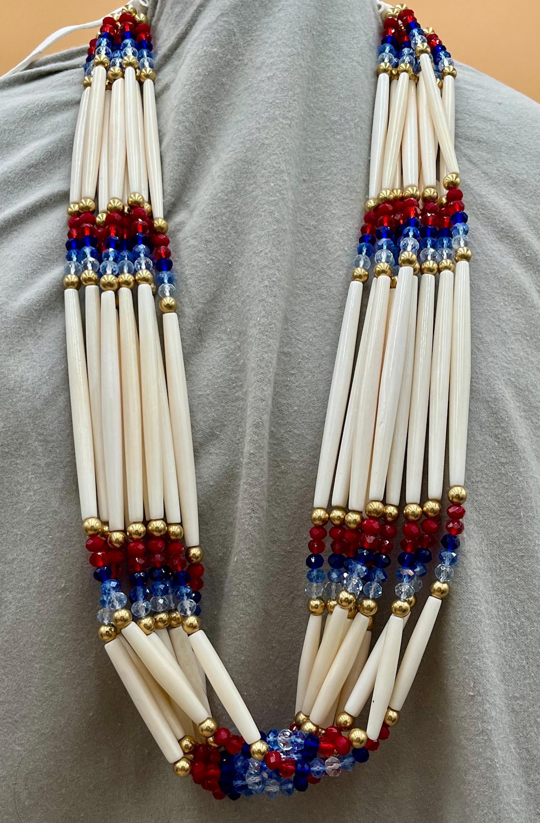 Women’s Bone Breastplate Necklace - Matriarch - Cherokee - Etsy