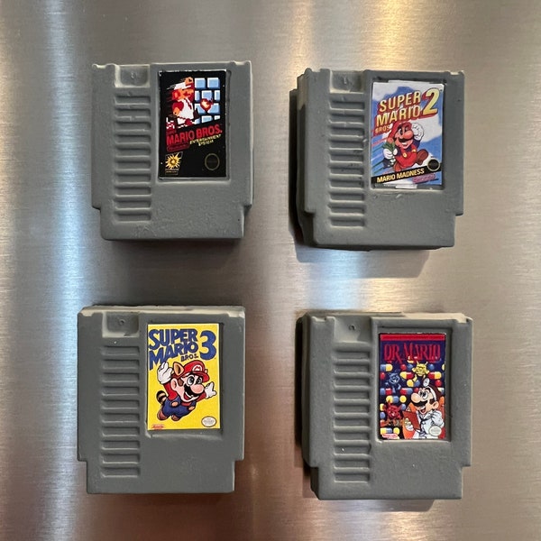 Super Mario Magnets - Etsy