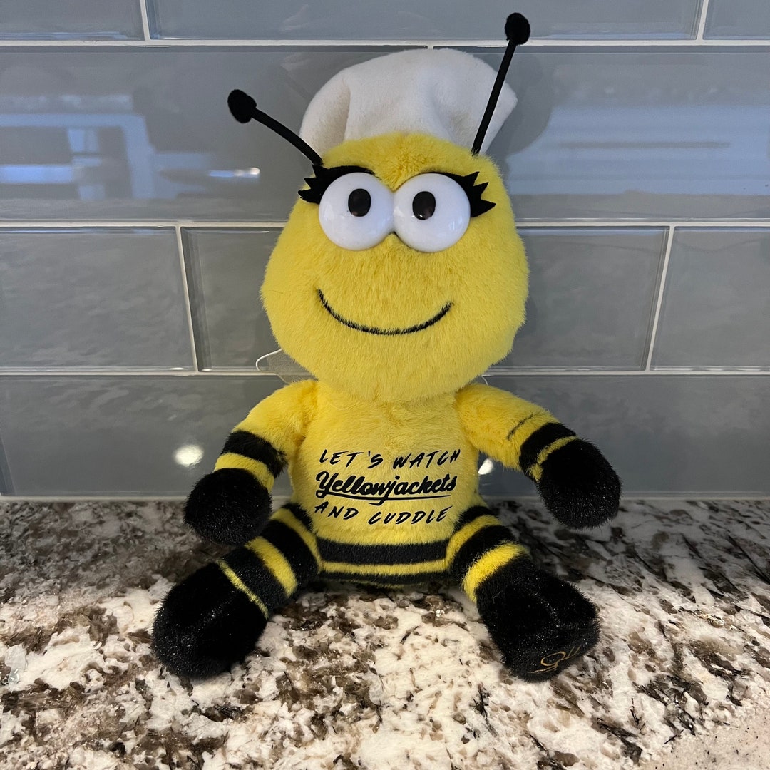 Yellowjackets Bee Repurposed Upcycled Plush - Etsy