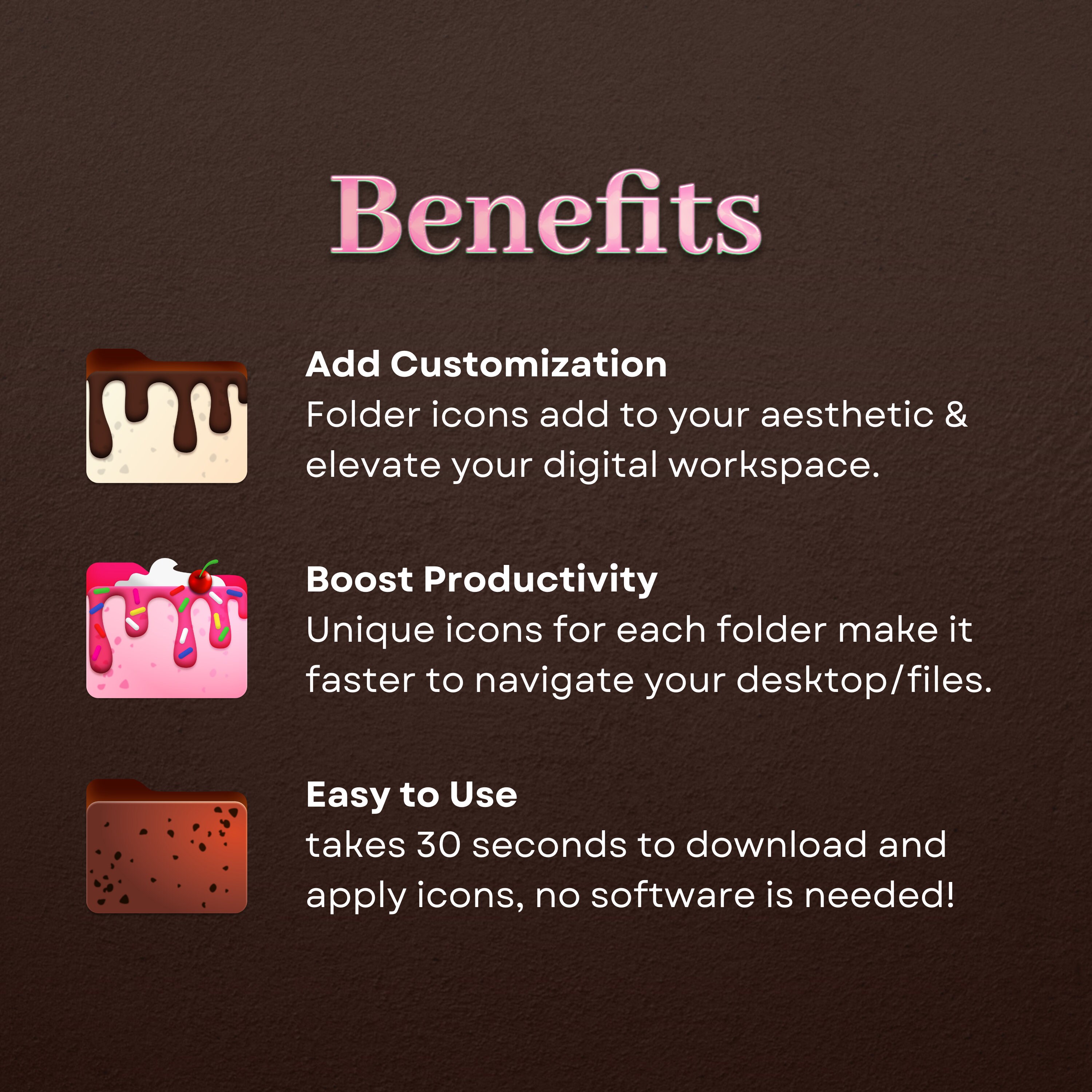 Desktop Icon Bundle, Mac Folder Icon, Windows File Icons, Mac Folder ...