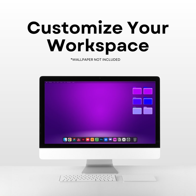 Purple Icons, Purple Icon Pack, Purple Mac, Mac Folder Icons, PC Icon ...