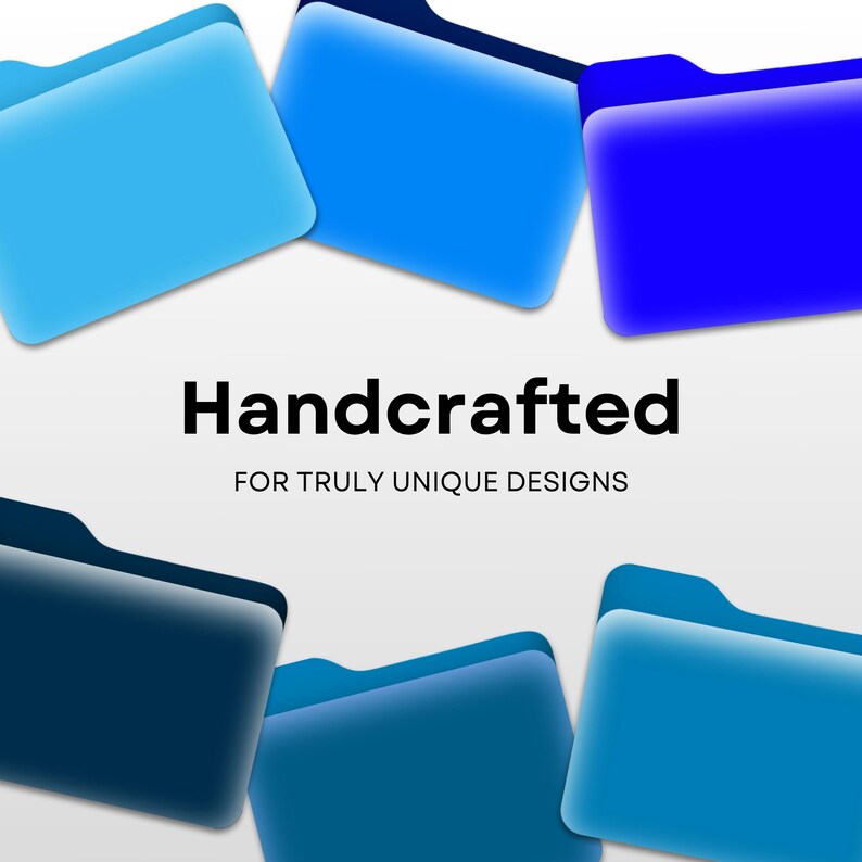 File Folder Icons, Mac Desktop Organizer, Blue File Icons, Mac Folder ...