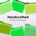 Folder Icons, Green Icons for Mac PC, Desktop Icons for Mac, Folder ...