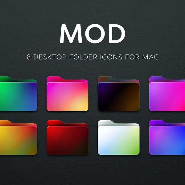 Folder Icons Pack - Etsy