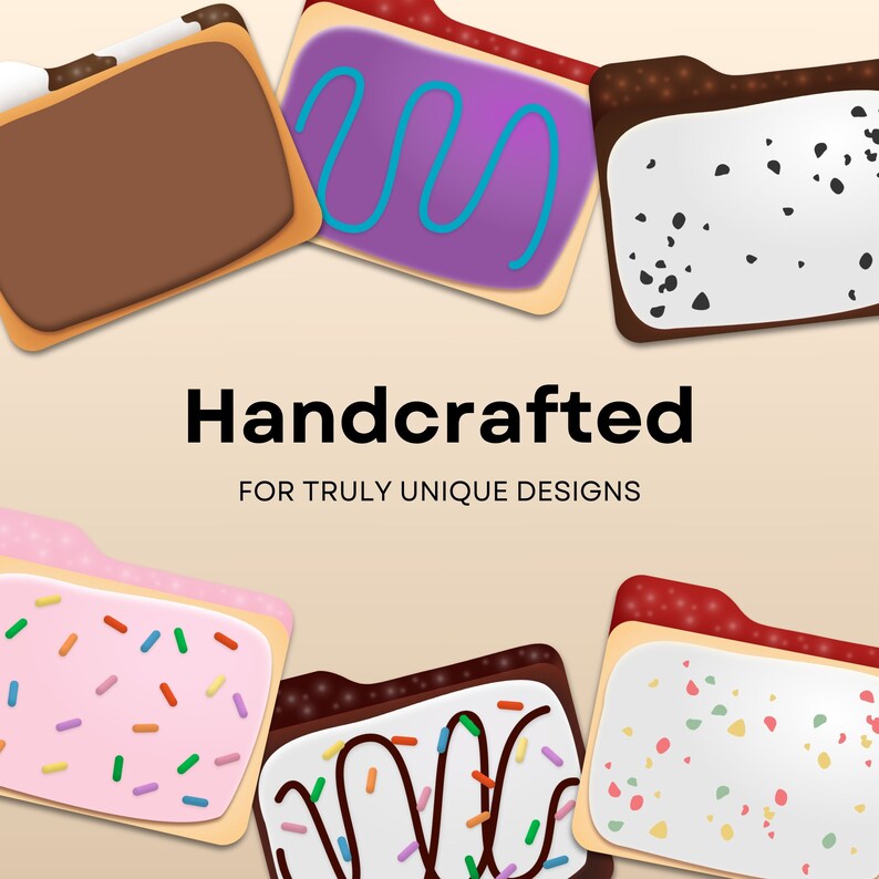 Food Mac & PC Folder Icons, Mac OS Folders, Desktop File Icons, Mac ...