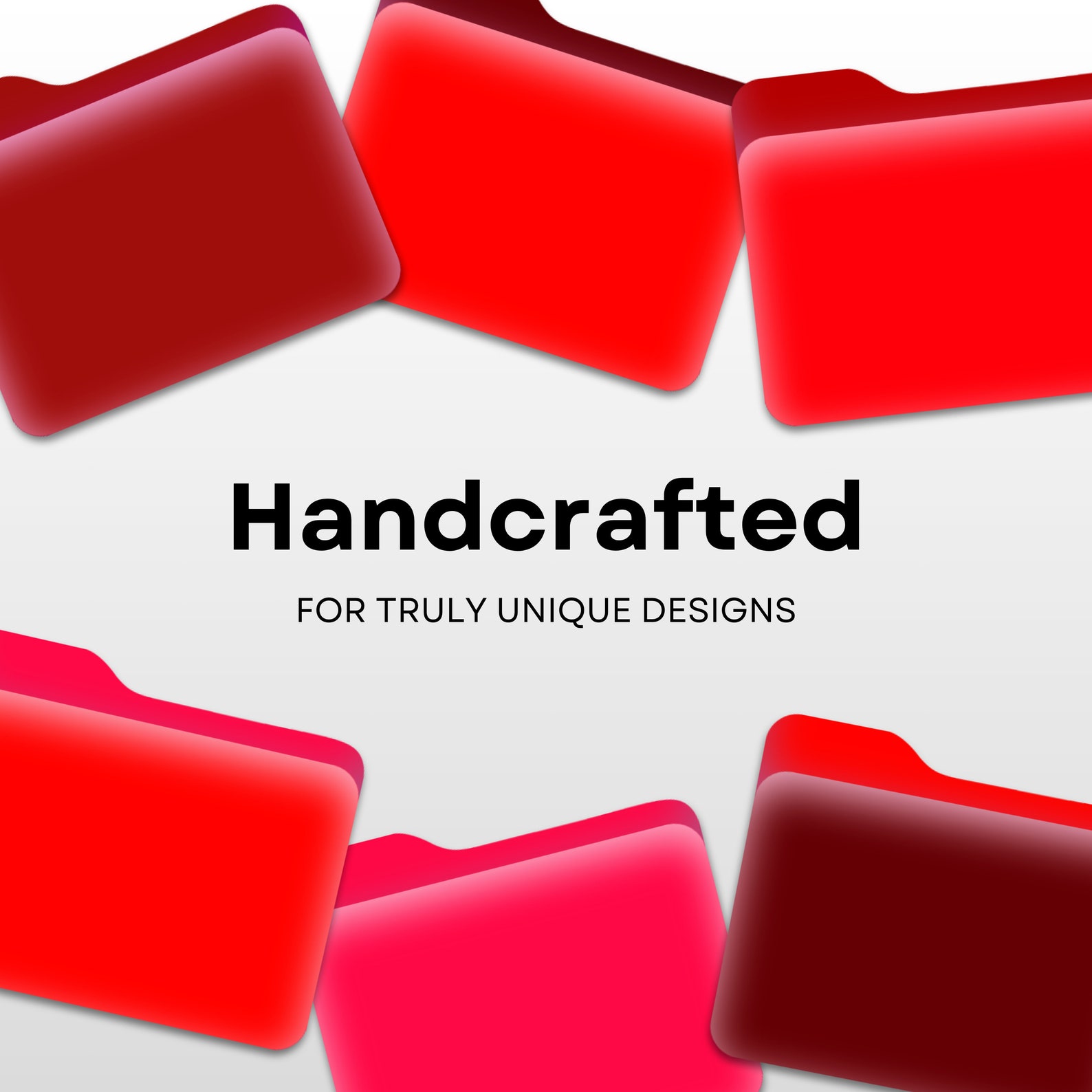 Folder Icons, Red Icons for Mac PC, Desktop Icons for Mac, Folder Icon ...