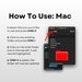Folder Icons, Red Icons for Mac PC, Desktop Icons for Mac, Folder Icon ...