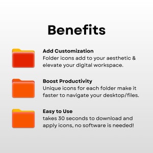 Mac Folder Icons, PC Folder Icons, Orange PNG, Desktop File Icons, Mac ...