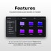 Purple Icons, Purple Icon Pack, Purple Mac, Mac Folder Icons, PC Icon ...