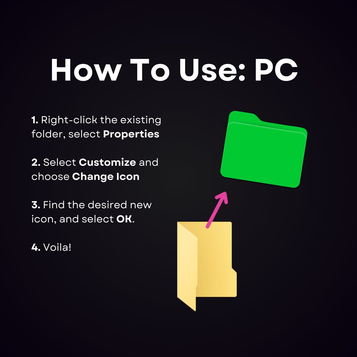 Mac Folder Icons, Rainbow Mac OS Folders, Colorful Desktop File Icons ...