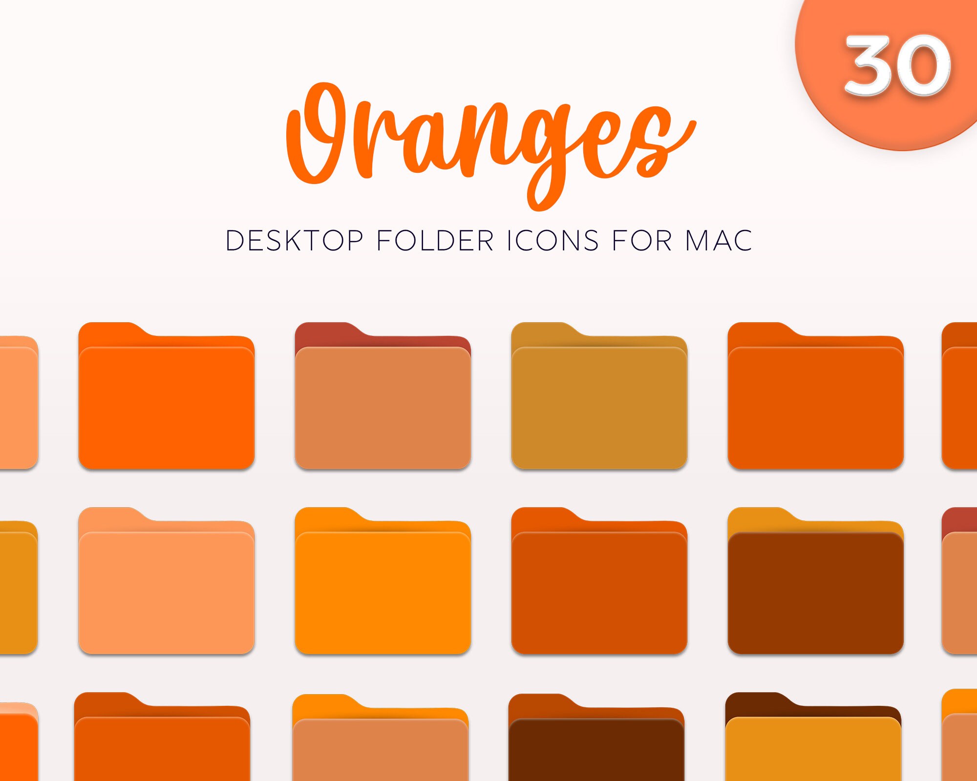 Orange Folder Icon