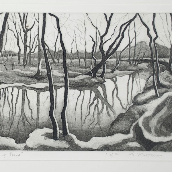 Aquatint Etching - Etsy