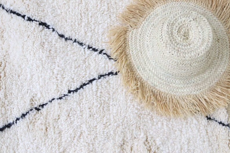 Beni Ourain Rug Authentic Moroccan Rug Custom Beni Ourain - Etsy