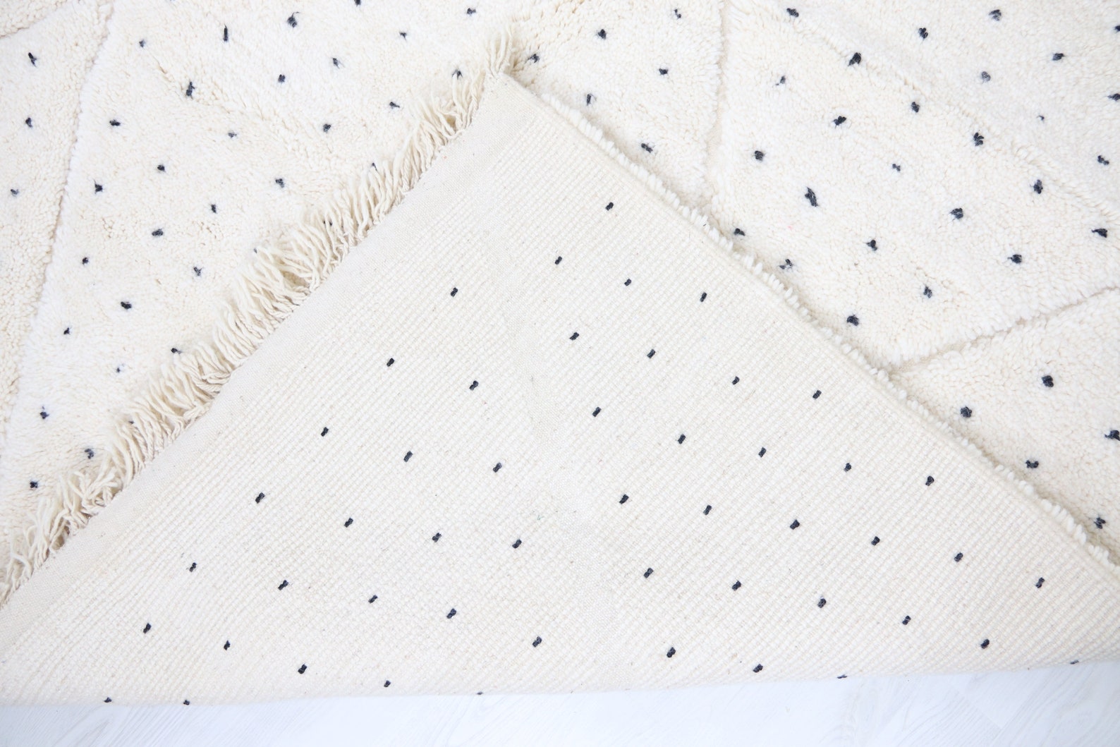 Beni Ourain Rug Authentic Moroccan Rug Custom Beni Ourain - Etsy